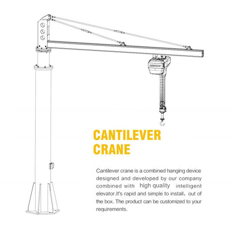 300kg Intelligent Assistant Lifting Device | Ergonomic Cantilever Crane